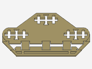 Bunte-Steine-Welt.de - Lego Technic Axle Connector Block 3 x 6 (32307)